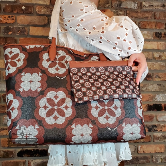 kate spade | Bags | Nwt Authentic Kate Spade New York Spade Flower ...